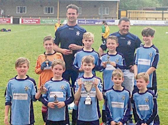Crediton Under 10’s footballers were Plate Cup winners ...