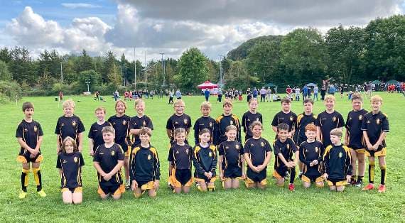 Crediton U10s played their first ever competitive rugby match ...