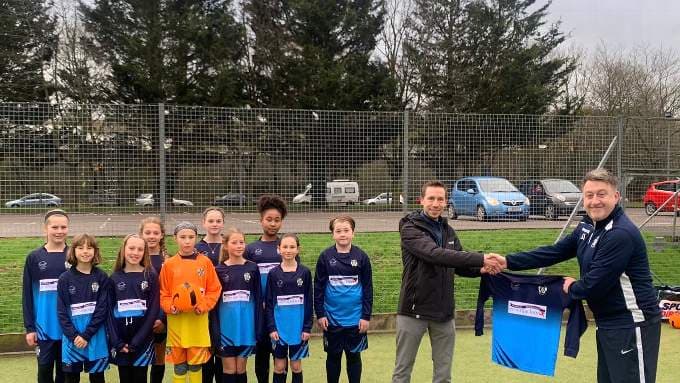 A new kit for Crediton Youth Football Club’s Under 11’s Girls ...