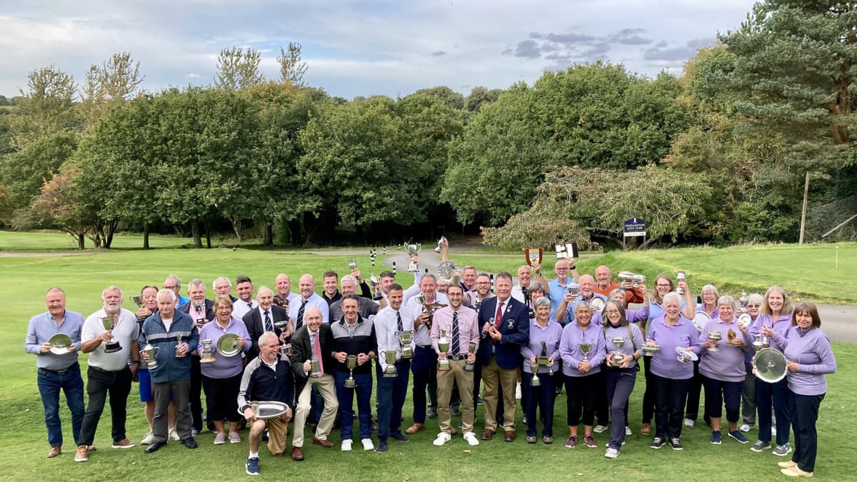 Members of Okehampton Golf Club attended the 2022 Trophy Presentation ...