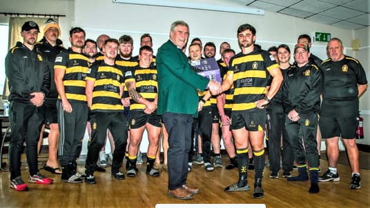 Crediton Quins got into their stride and took control of the match ...