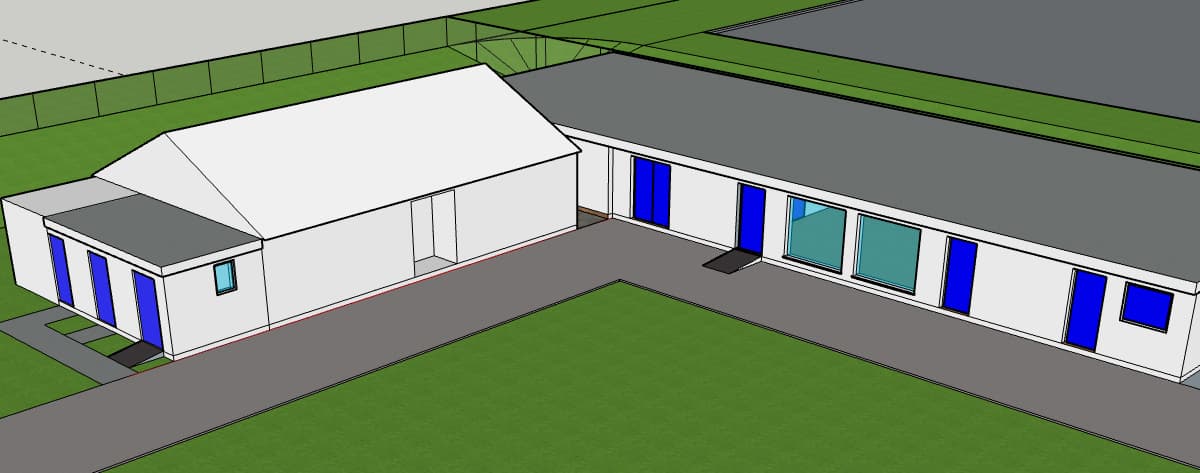 Crediton United AFC submits plans for an all-purpose clubhouse ...
