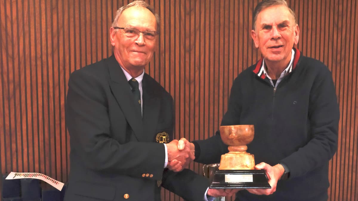 David was Senior Champion of Champions at Downes Crediton Golf Club ...